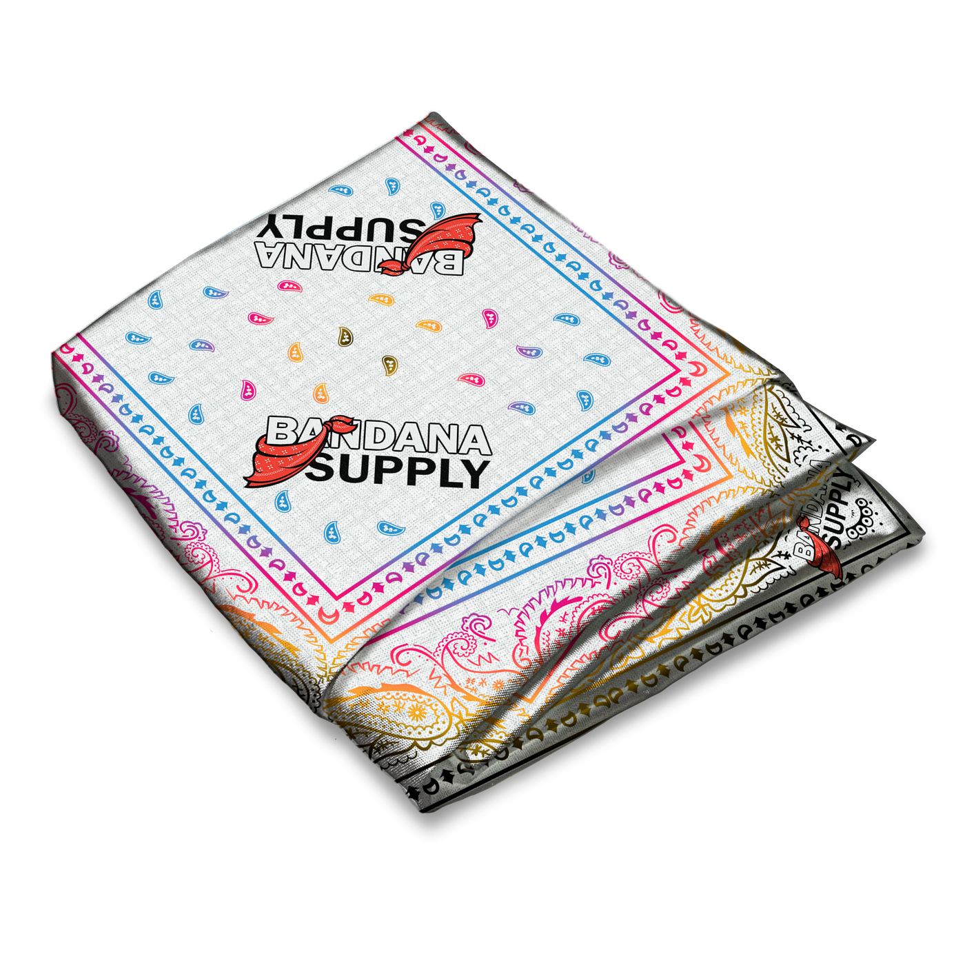 Custom Logo Bandanas (As Low As $4.8 Per Piece) — Bandana Supply